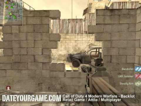 Call of Duty 4: Modern Warfare Backlot - YouTube