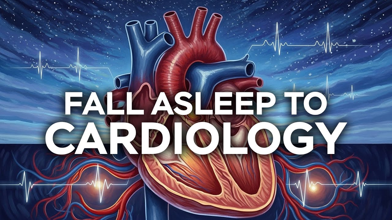 Cardiology Basics For Sleep | Fall Asleep With Heart Science Lecture ...