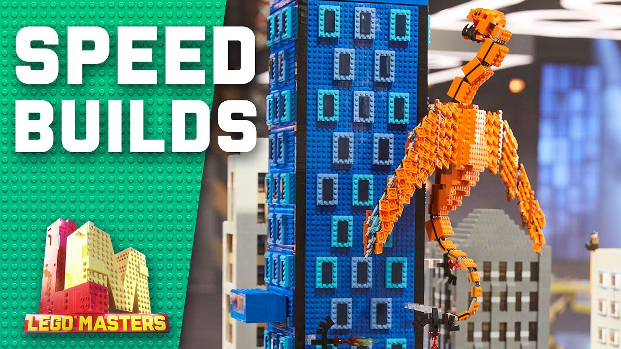 LEGO speed build: Skyscraper | LEGO Masters Australia 2019 - YouTube