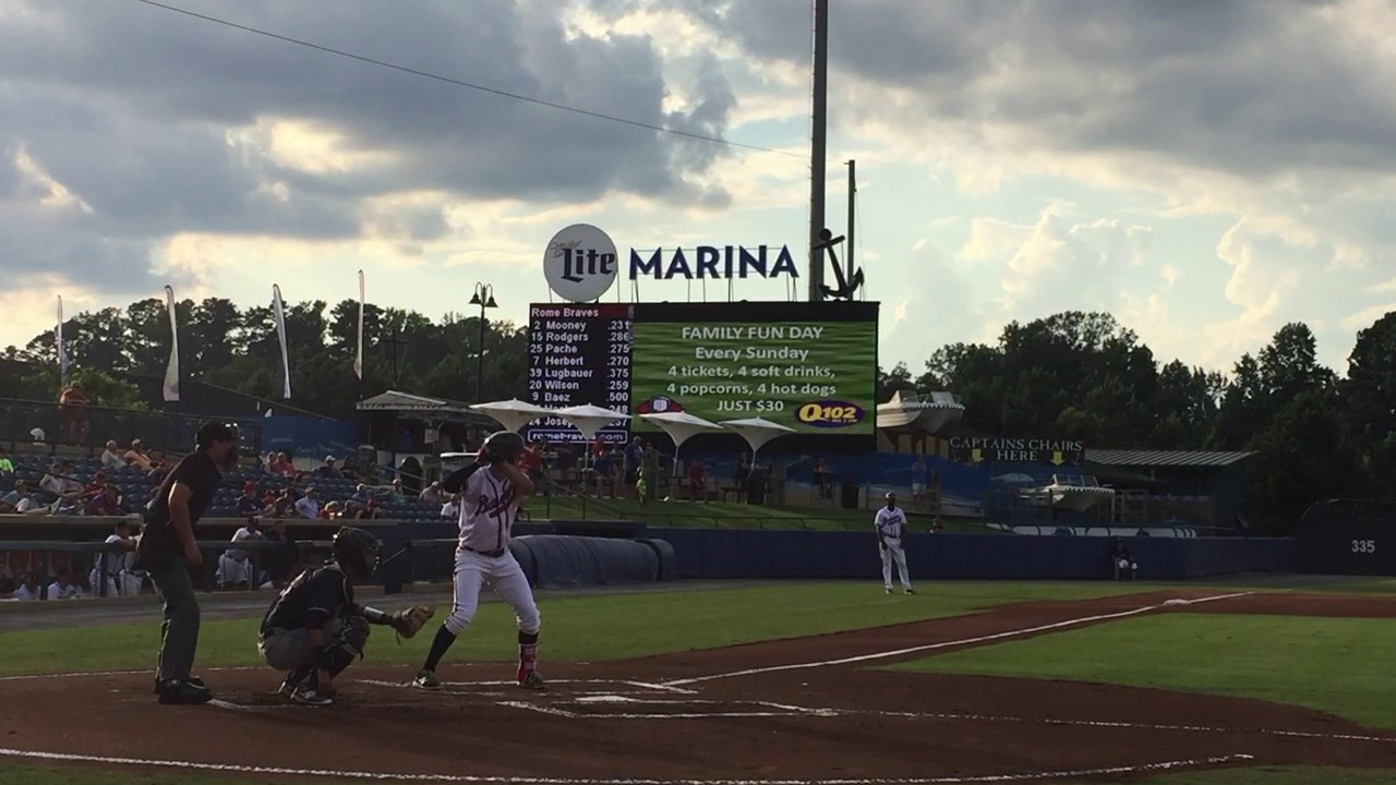 Atlanta Braves infield prospect Jordan Rodgers - YouTube