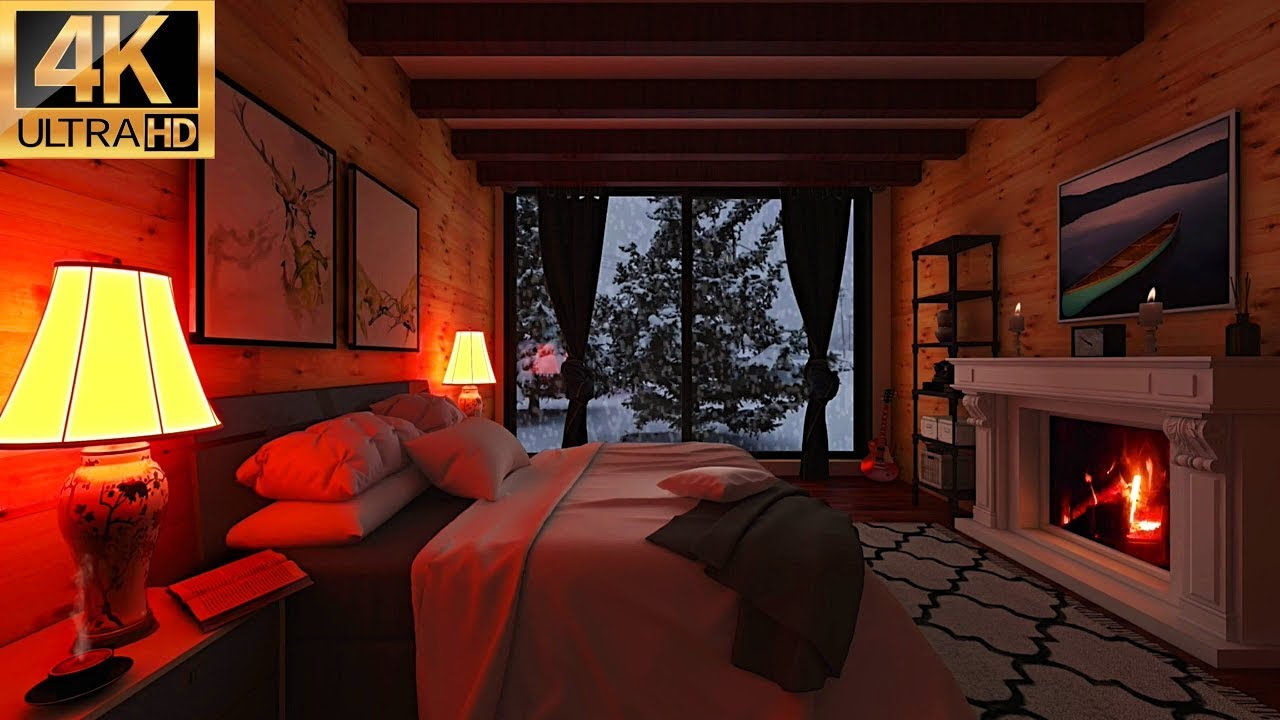 Warm Relaxing Fireplace. Home FirePlace 4K - YouTube