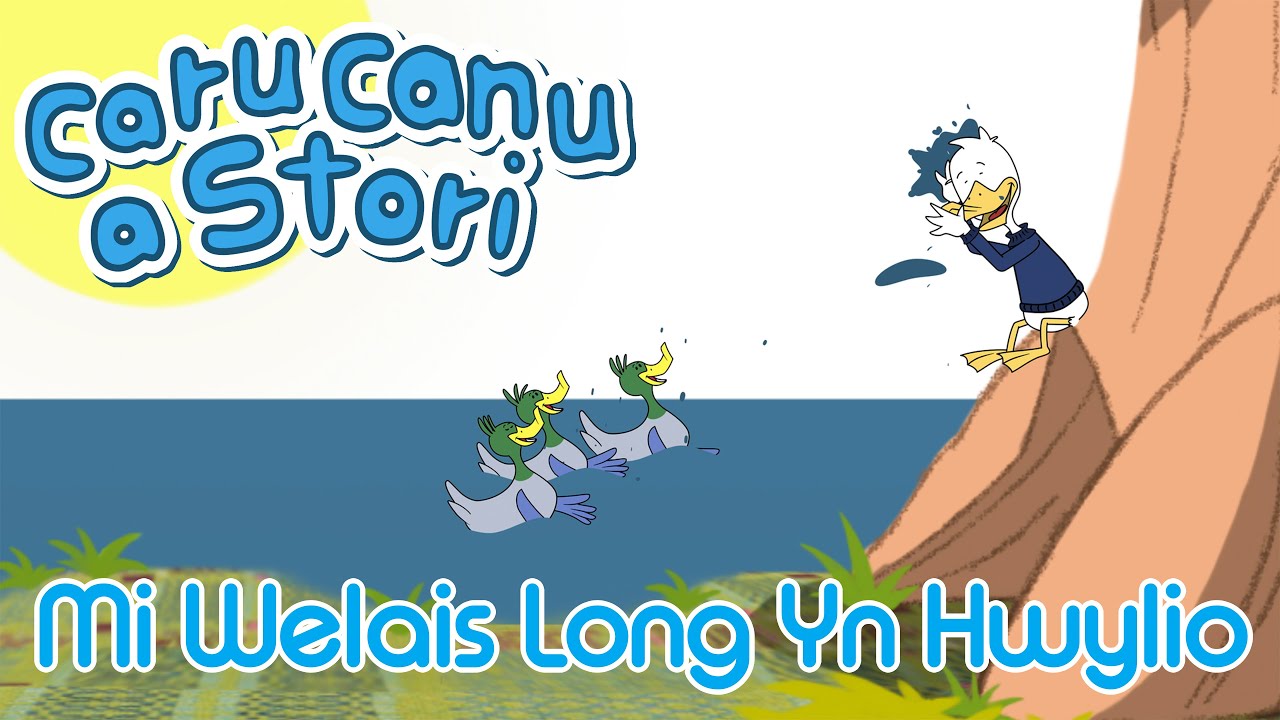 Caru Canu a Stori | Mi Welais Long Yn Hwylio (Welsh Children's Song ...