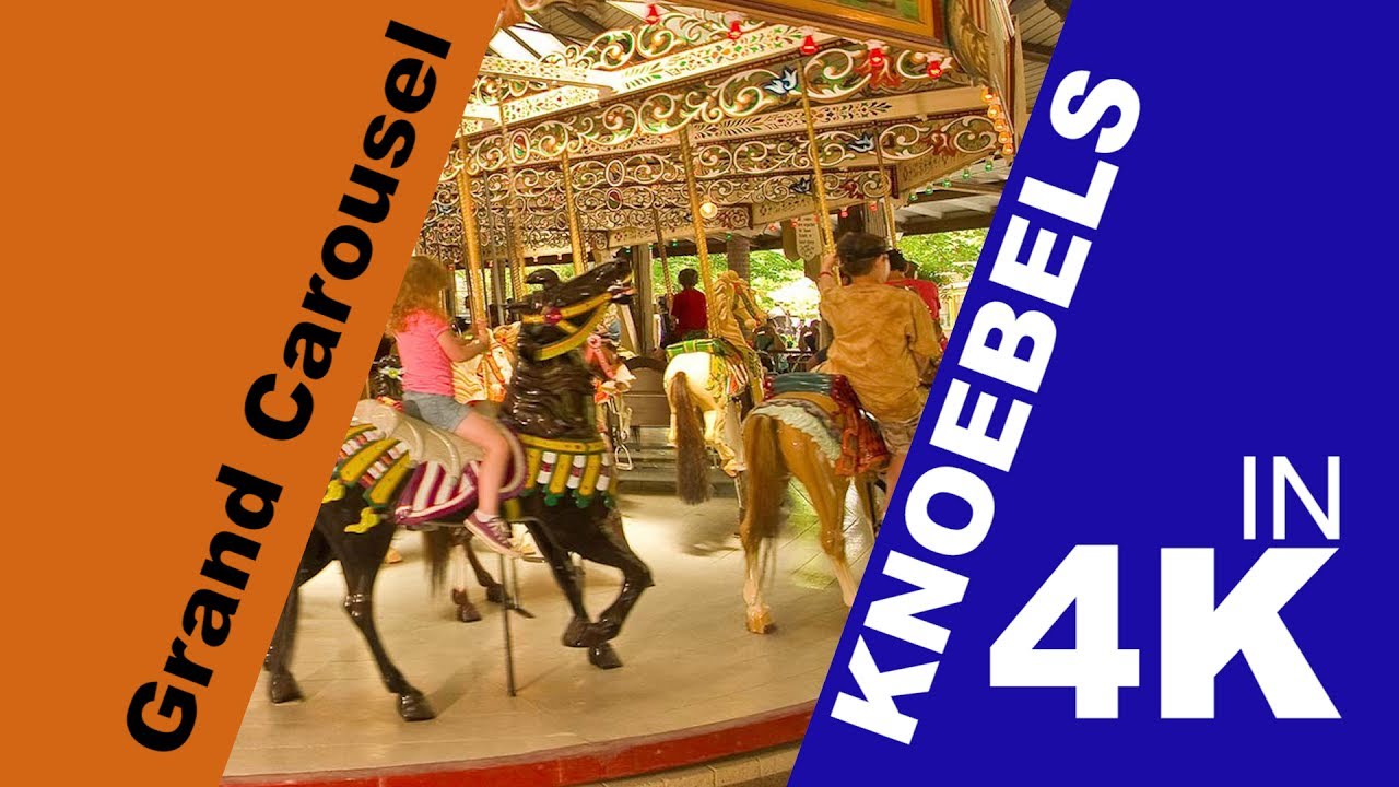 Grand Carousel at Knoebels in 4K - YouTube