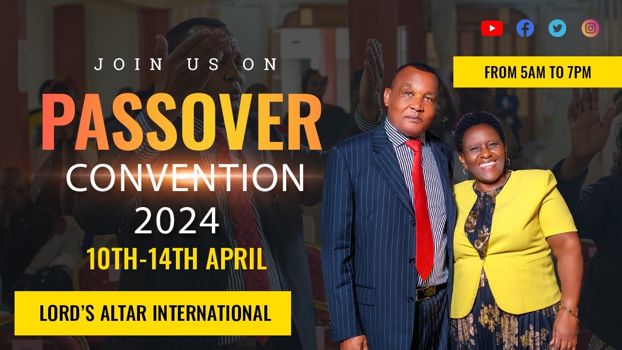 Day 1: Passover Convention 2024 on 10th April - YouTube