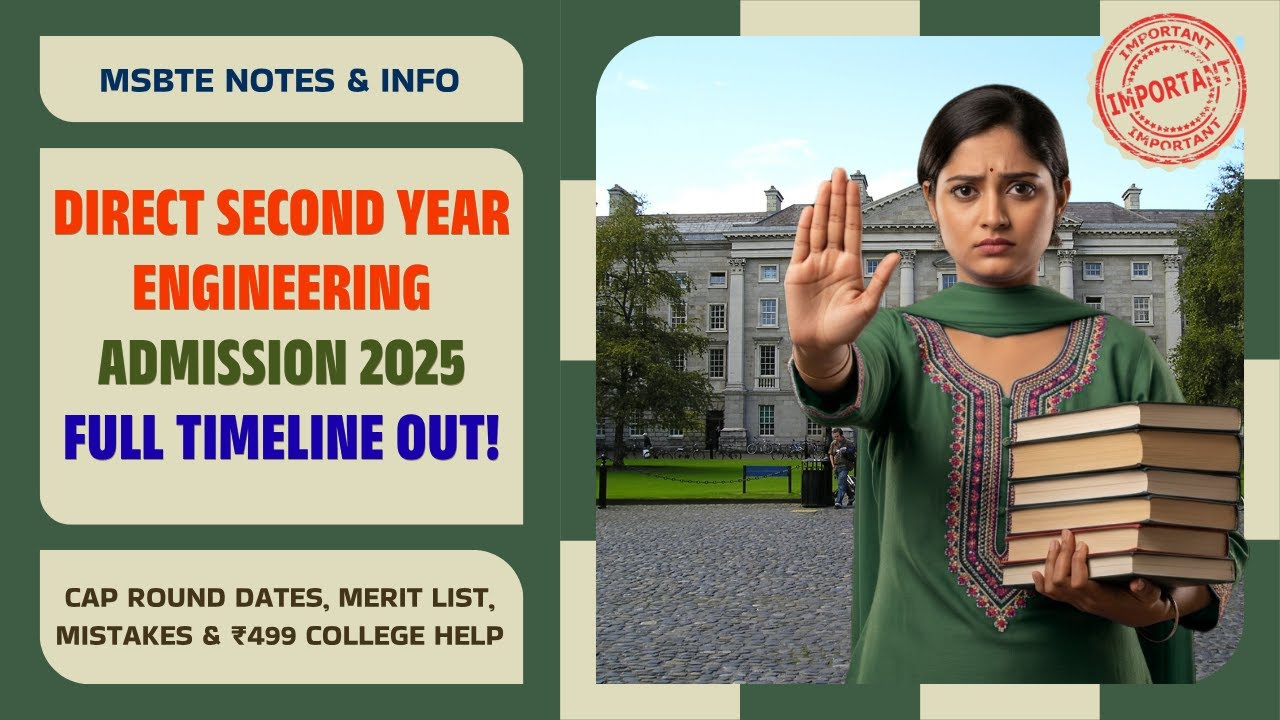DSE Admission 2025 Full Timeline OUT 🚨 | CAP Round Dates, Merit List ...