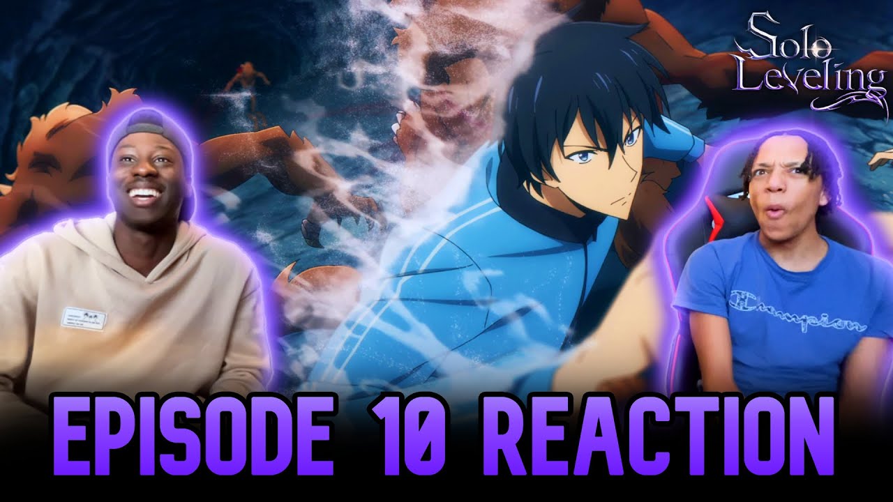 SUNG JIN WOO'S FINALLY LEVELING UP! Solo Leveling Episode 10 Reaction! - YouTube