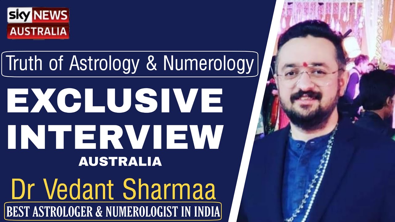 🔥Interview in Australia😲: Dr Vedant Sharmaa | Best Astrologer ...