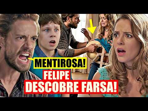 ALEM DO TEMPO: RESUMO 15/09 - Felipe DESCOBRE que Melissa PERDEU  bebê e DESMASCARA FALSA gravidez