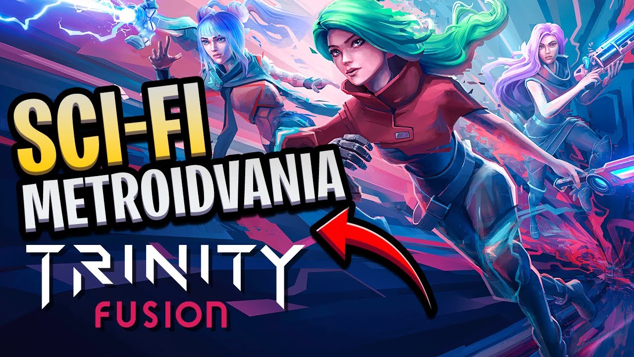 TRINITY FUSION - UM METROIDVANIA SCI-FI, INÍCIO DE GAMEPLAY EM ...
