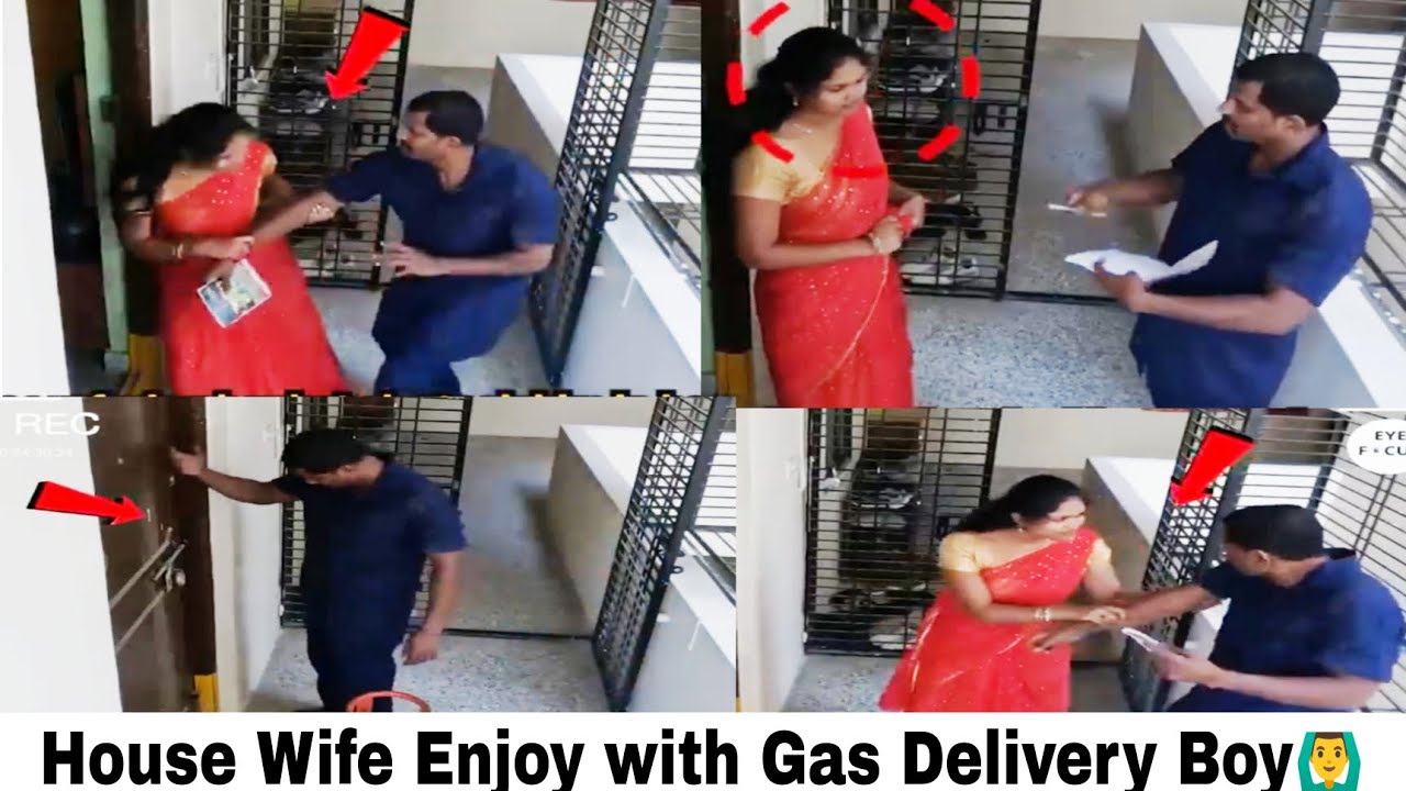 Gas Delivery Boy Enjoy with House wife - YouTube
