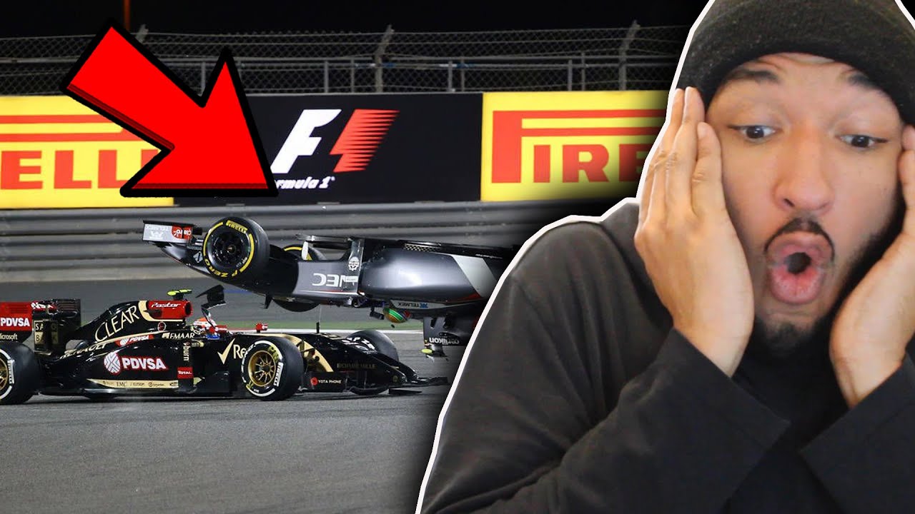 American FIRST REACTION to FLYING F1 CRASHES (Worst F1 Car Crashes ...