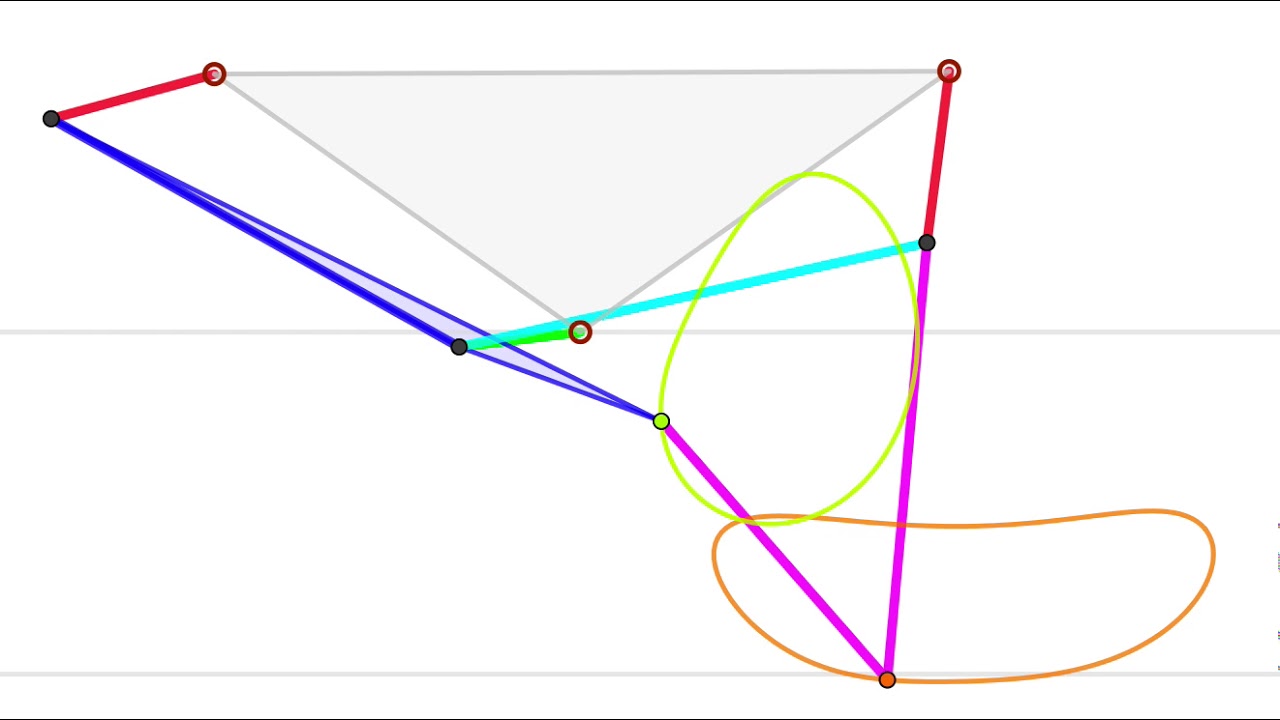 Strider Leg Mechanism - YouTube