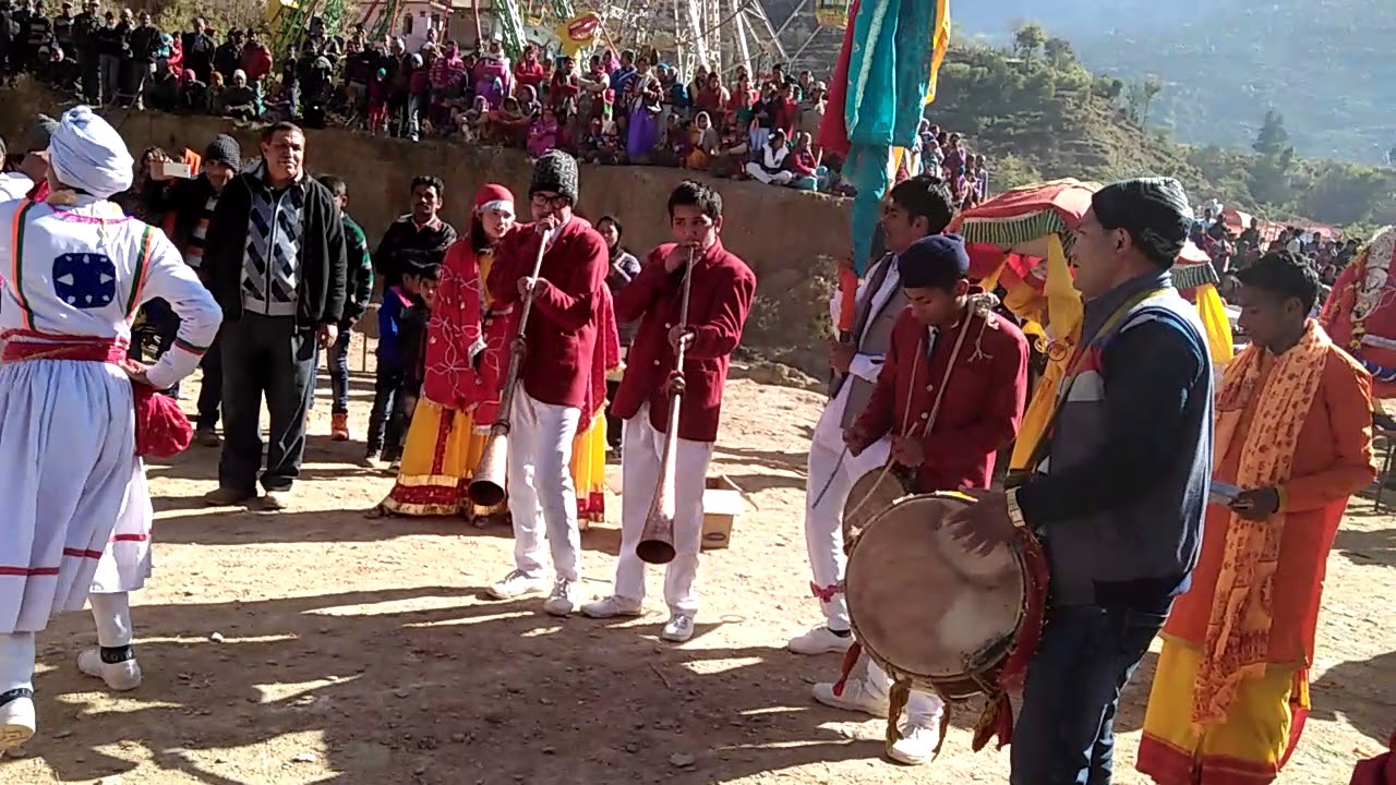 JNV PIPALKOTI CHAMOLI team in band Mela December 2017 - YouTube