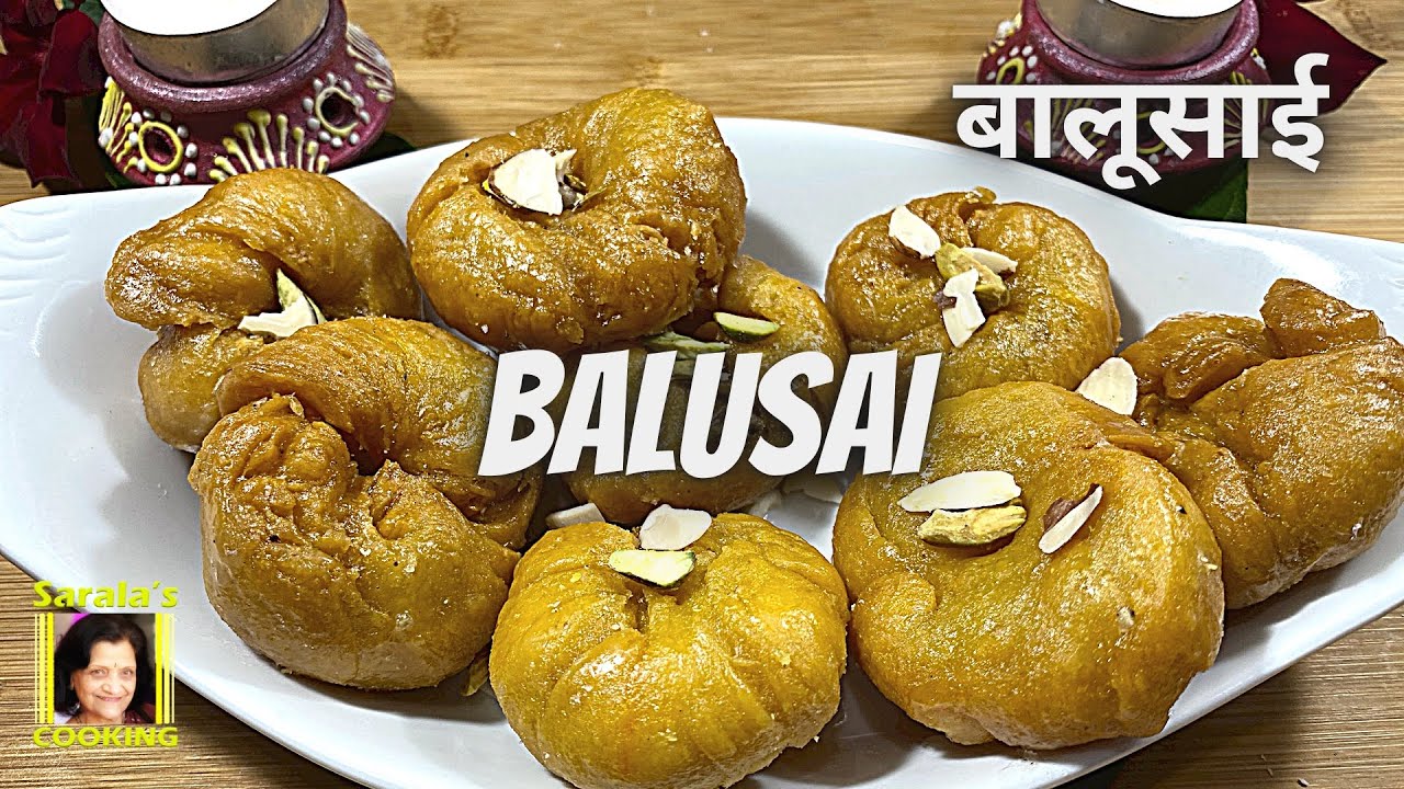 Balusai, Balushahi | #balusai | Only three ingredients @SaralaGupta ...