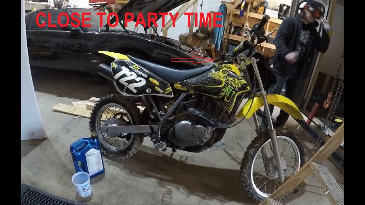 DRZ 125 Clutch and Oil | DRZ Build Part 3 - YouTube