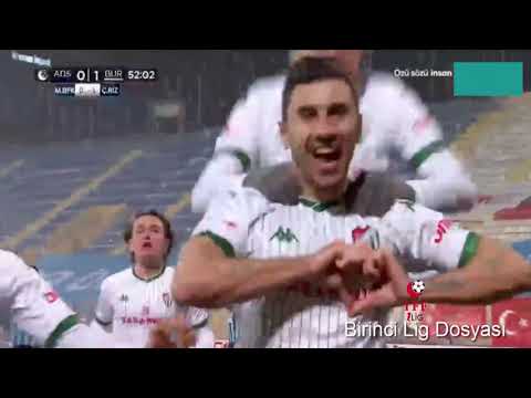2020 2021 Adana Demirspor Bursaspor TFF 1.Lig 18.Hafta Maçı