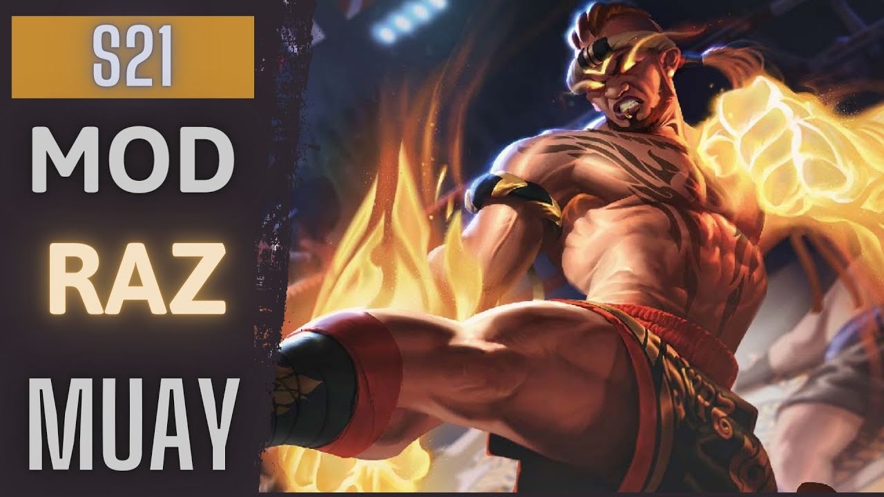 MOD Skin Raz Muay Thái Full Hiệu Ứng Mùa 21 Mới Nhất Sau Cập Nhật 24/3 ...