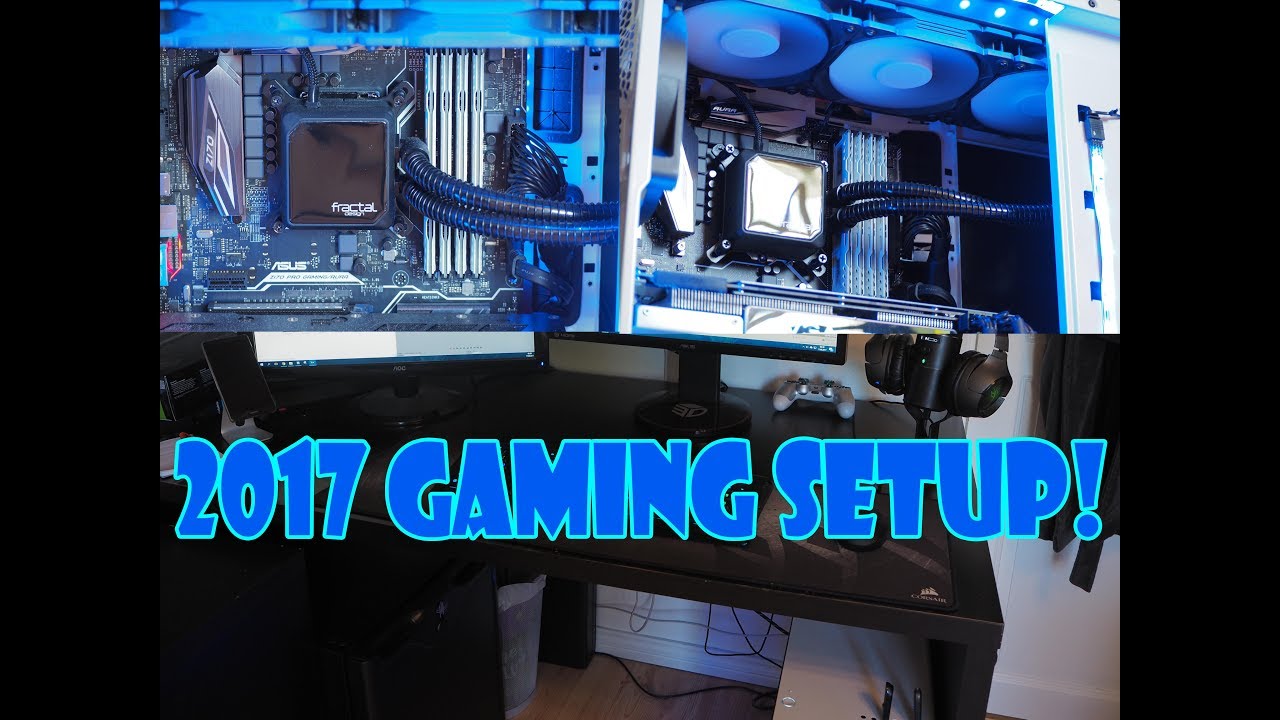 Ny 2017 Norsk Gaming Setup og PC! - YouTube