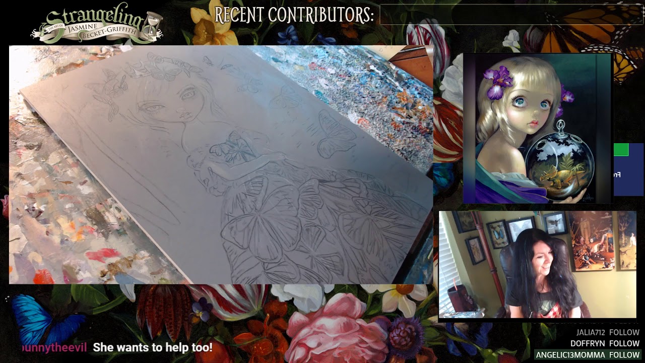 Test Episode Strangeling: The Art of Jasmine Becket-Griffith - Acrylic ...