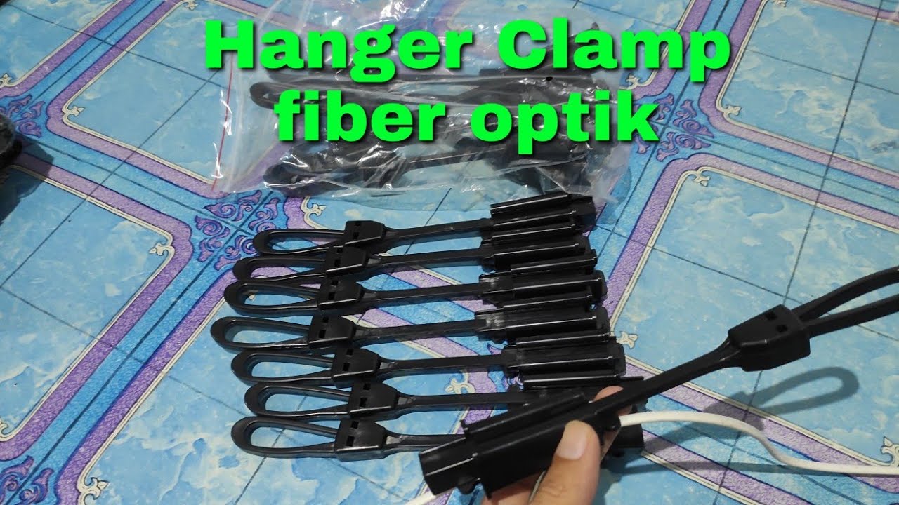 Unboxing Clamp fiber optik #hanger #clamp #fiberoptik - YouTube
