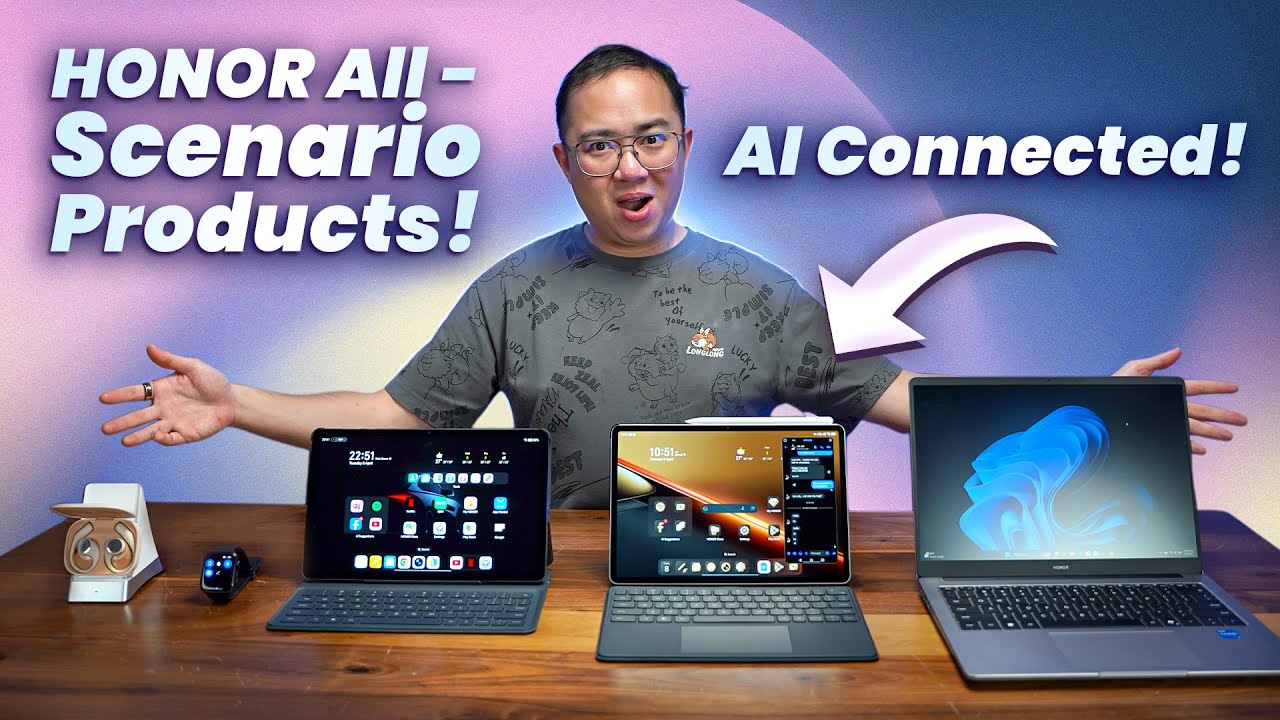 HONOR's 5 New Exciting Products! - YouTube