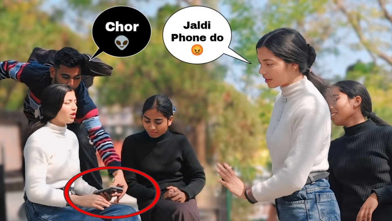 Mobile Snatching Prank On Girl 🤣😱 | Mobile Stealing Prank | Shocking ...