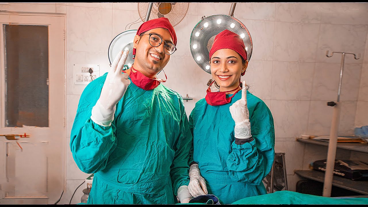 Indian Doctor's | Best Pre Wedding Video Shoot | A Doctor's LOVE - YouTube