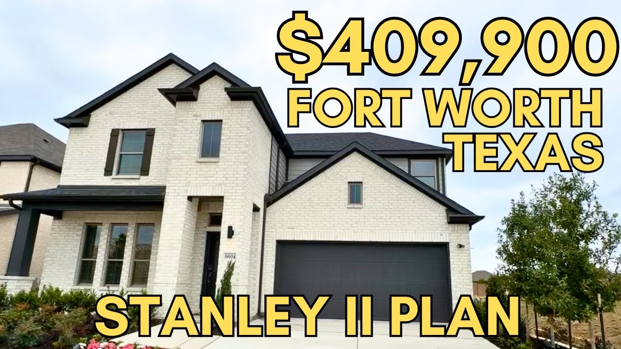 What $409k Gets You In Fort Worth Texas! (Trophy Homes Stanley II Plan) - YouTube