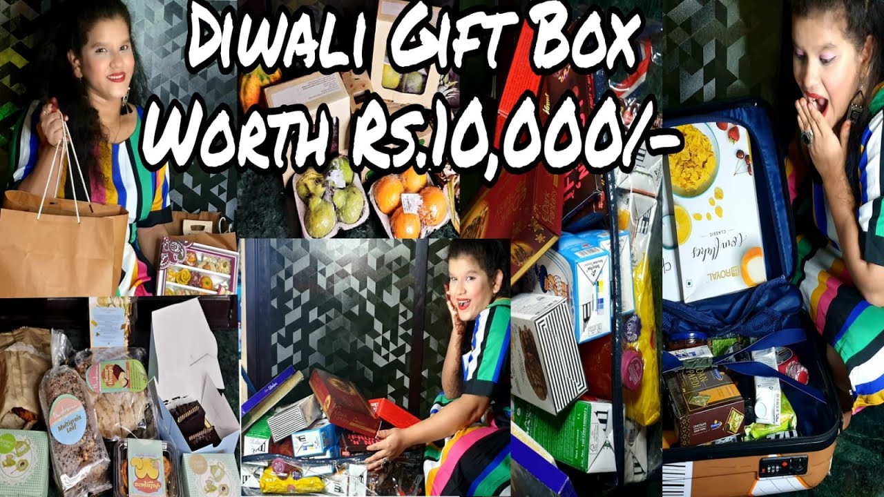 RECEIVED DIWALI GIFT BOX WORTH Rs. 10,000/- || HAPPY DIWALI || GIFT BOX ...