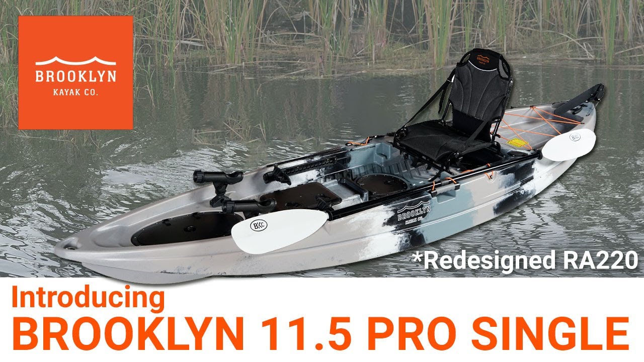 Introduction to Brooklyn 11.5 Pro Single kayak (RA220) - YouTube