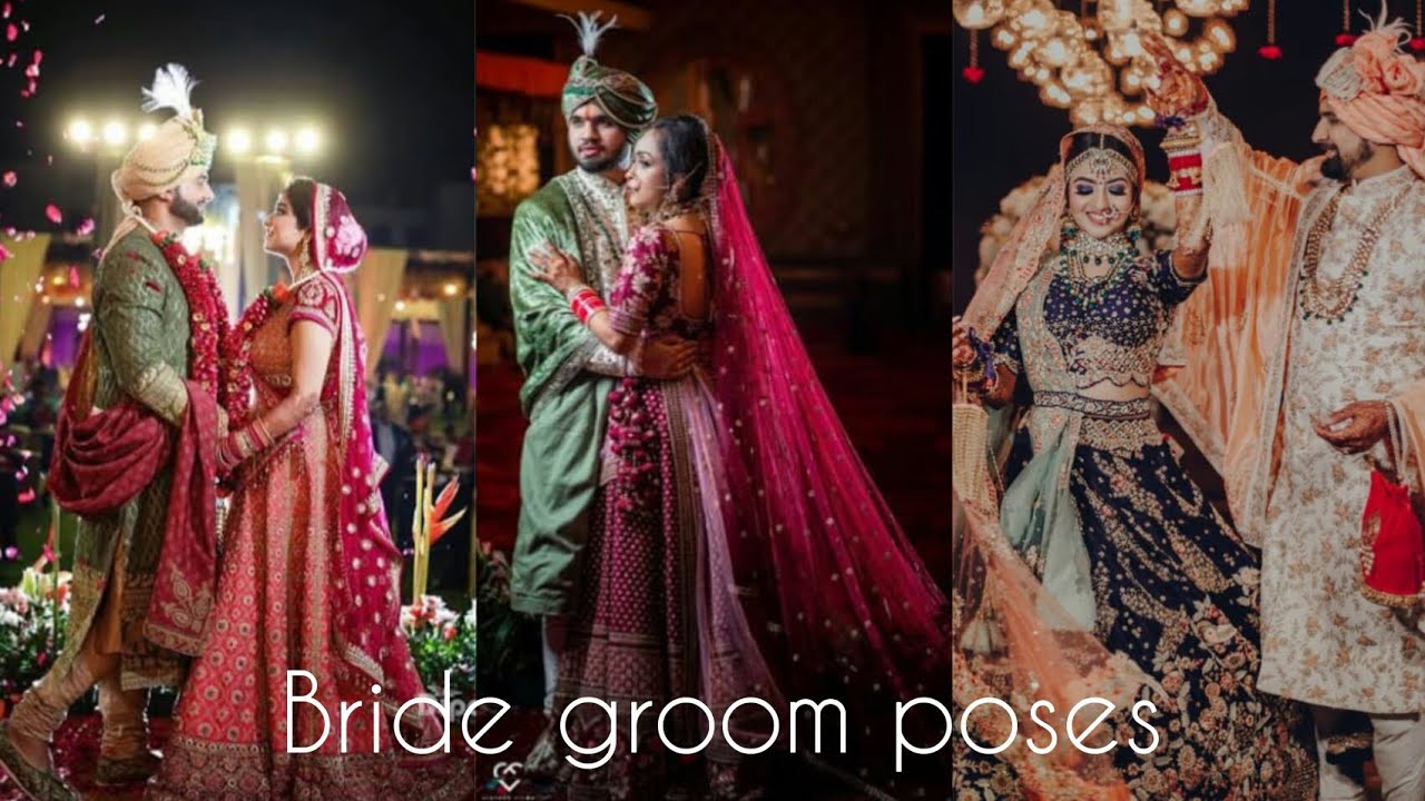 Bride groom poses || photoshoot || fashion haul - YouTube