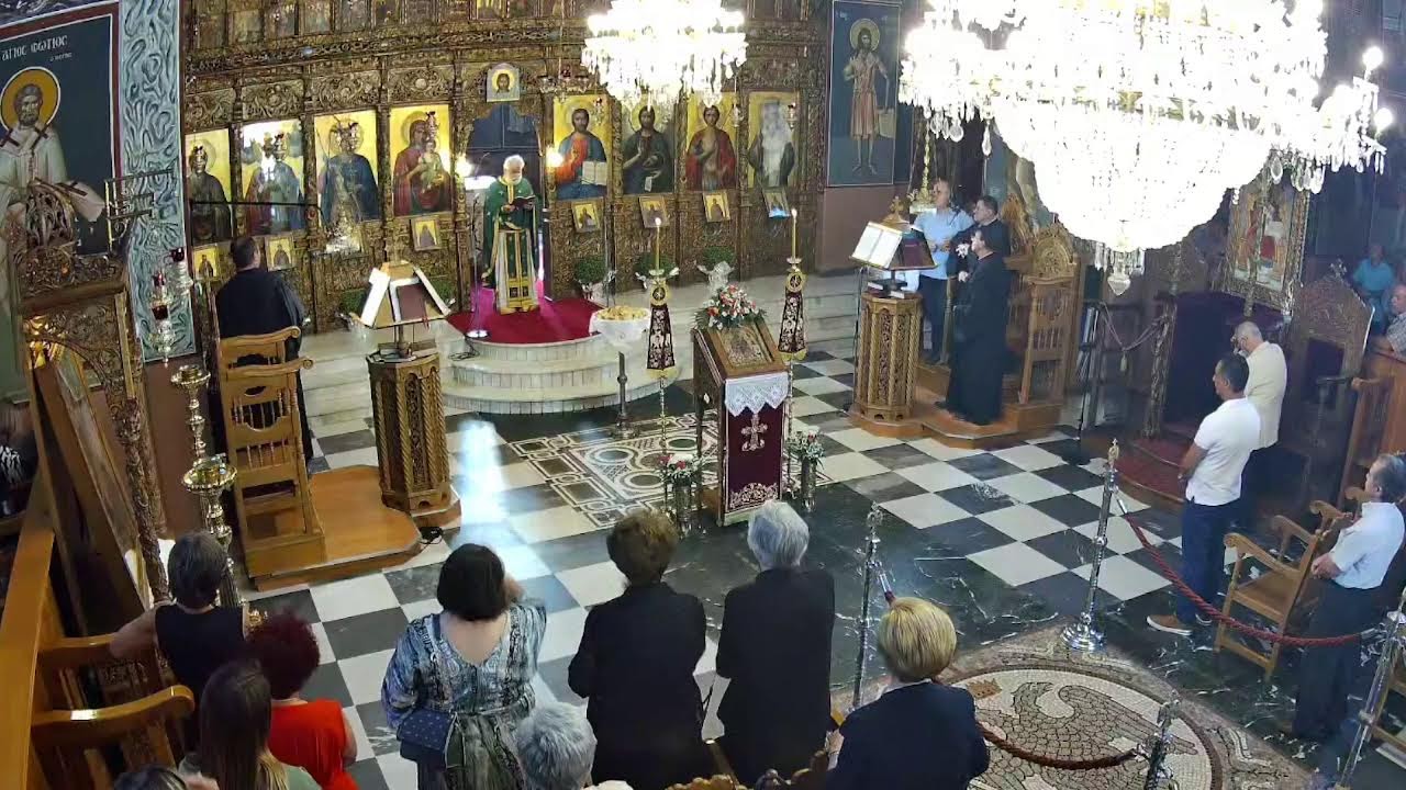 3.8.2025 - ΟΡΘΡΟΣ & ΘΕΙΑ ΛΕΙΤΟΥΡΓΙΑ - Η΄ ΚΥΡΙΑΚΗ ΜΑΤΘΑΙΟΥ - YouTube