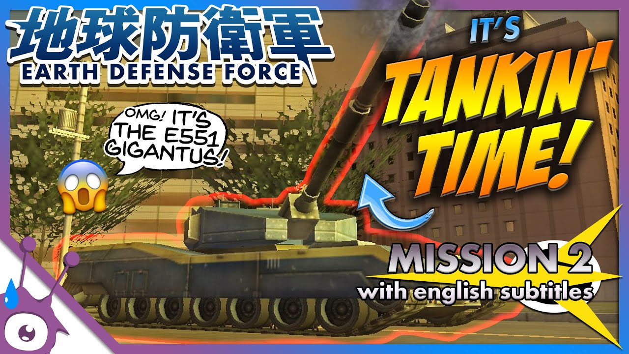 Earth Defense Force (Monster Attack) - Mission 2 (English Subtitles ...