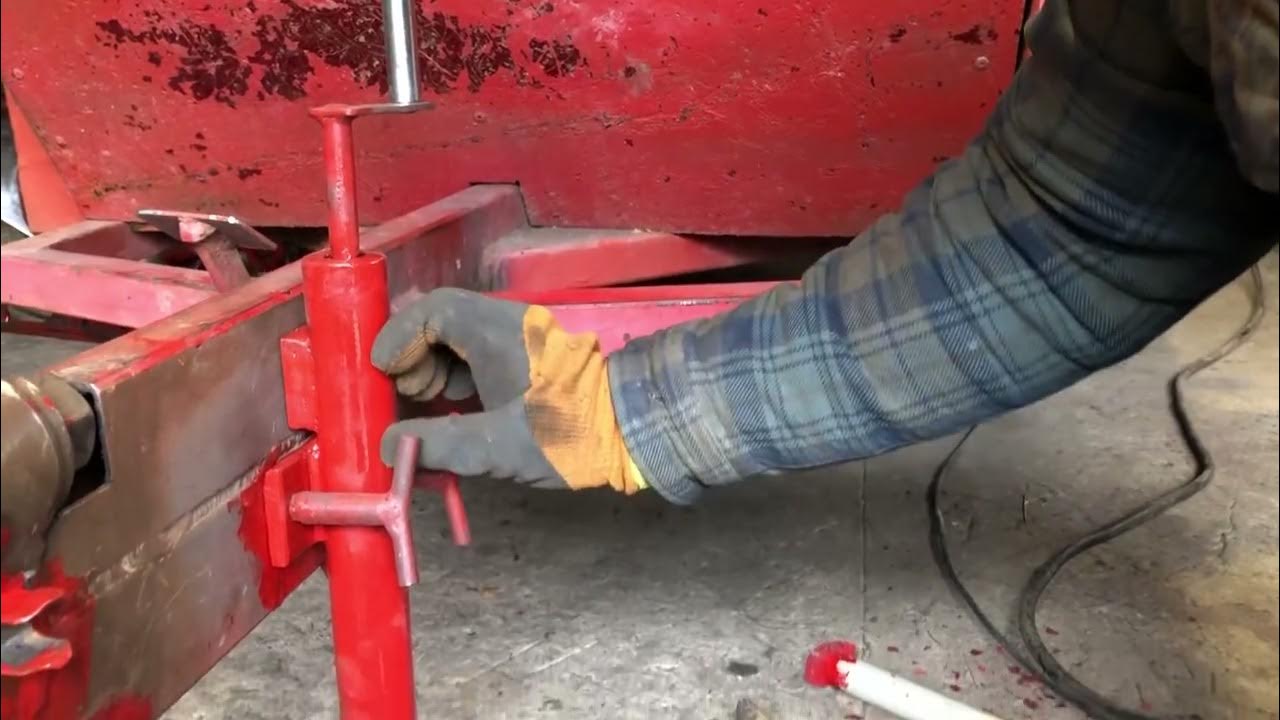 Опорна Ніжка для Прицепа Своїми руками - YouTube