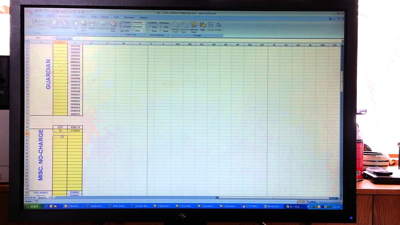 Creating Order File - YouTube