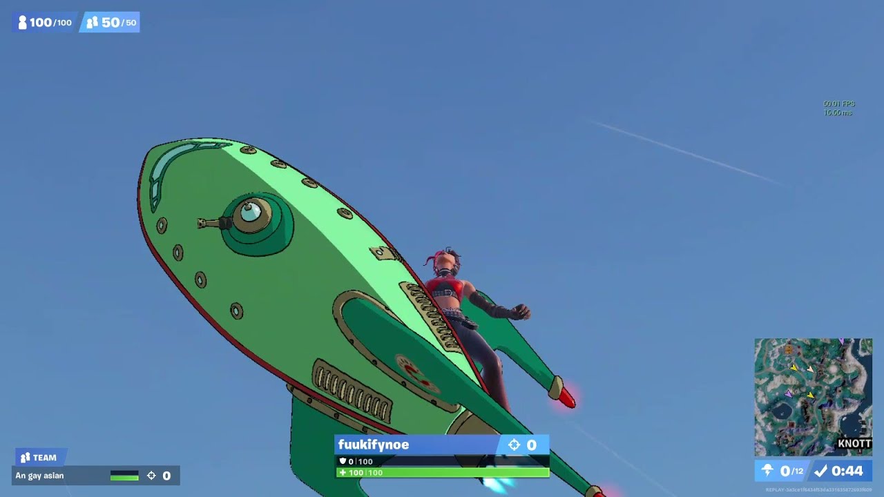 fandangle that planet express! #fortnite #glitch #emote #glider # ...