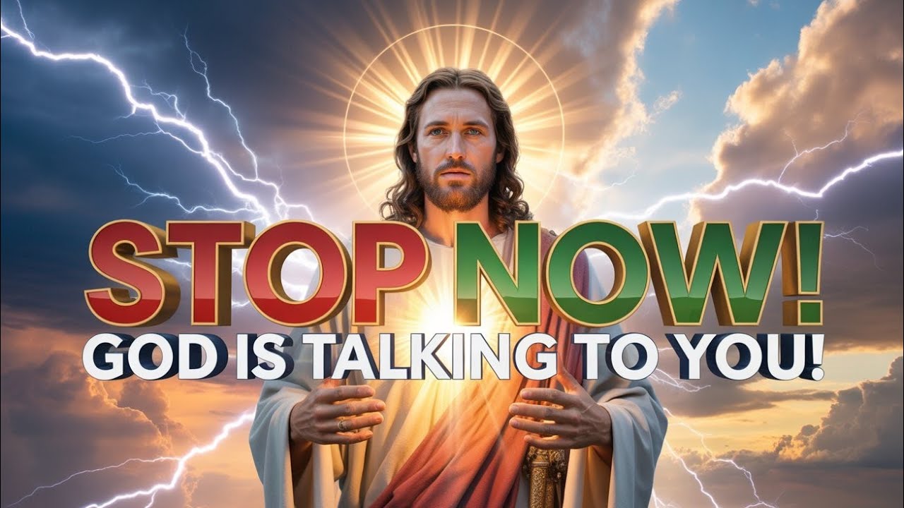 GOD SAYS- "STOP NOW!GOD IS TALKING TO YOU!'' God Message Today~ Gods ...