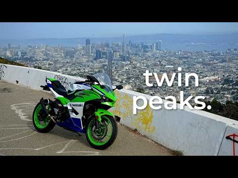 Chill motorcycle cruise up twin peaks | San Francisco - YouTube