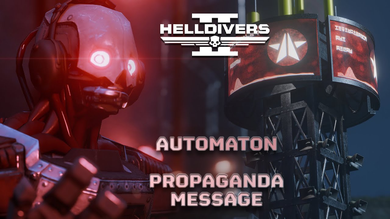 Automaton Illegal Broadcast | Helldivers 2 Animation - YouTube