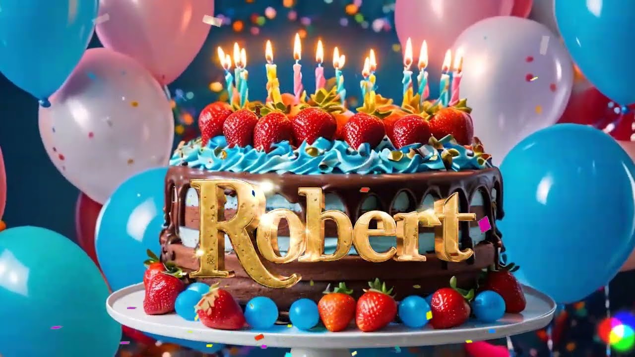 ROBERT Happy Birthday - Original Song English 2024 - YouTube