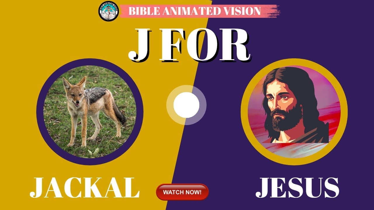 J FOR JACKAL AND JESUS\30-05-23\BIBLE ANIMATED VISION - YouTube