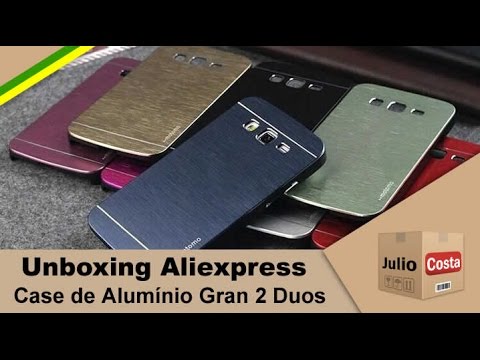 Unboxi Aliexpress - Case Aluminio Gran 2 Duos - YouTube