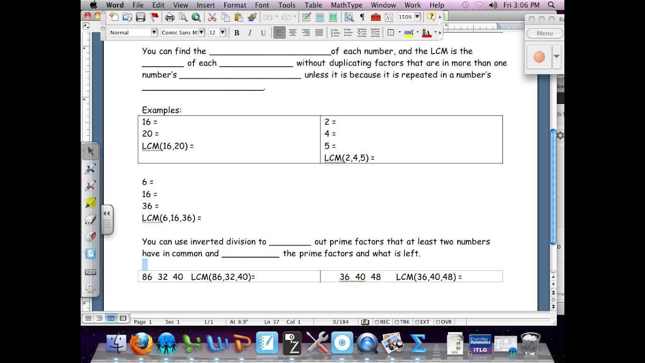 Least Common Multiple Notes YouTube least-common-multiple-notes-youtube
