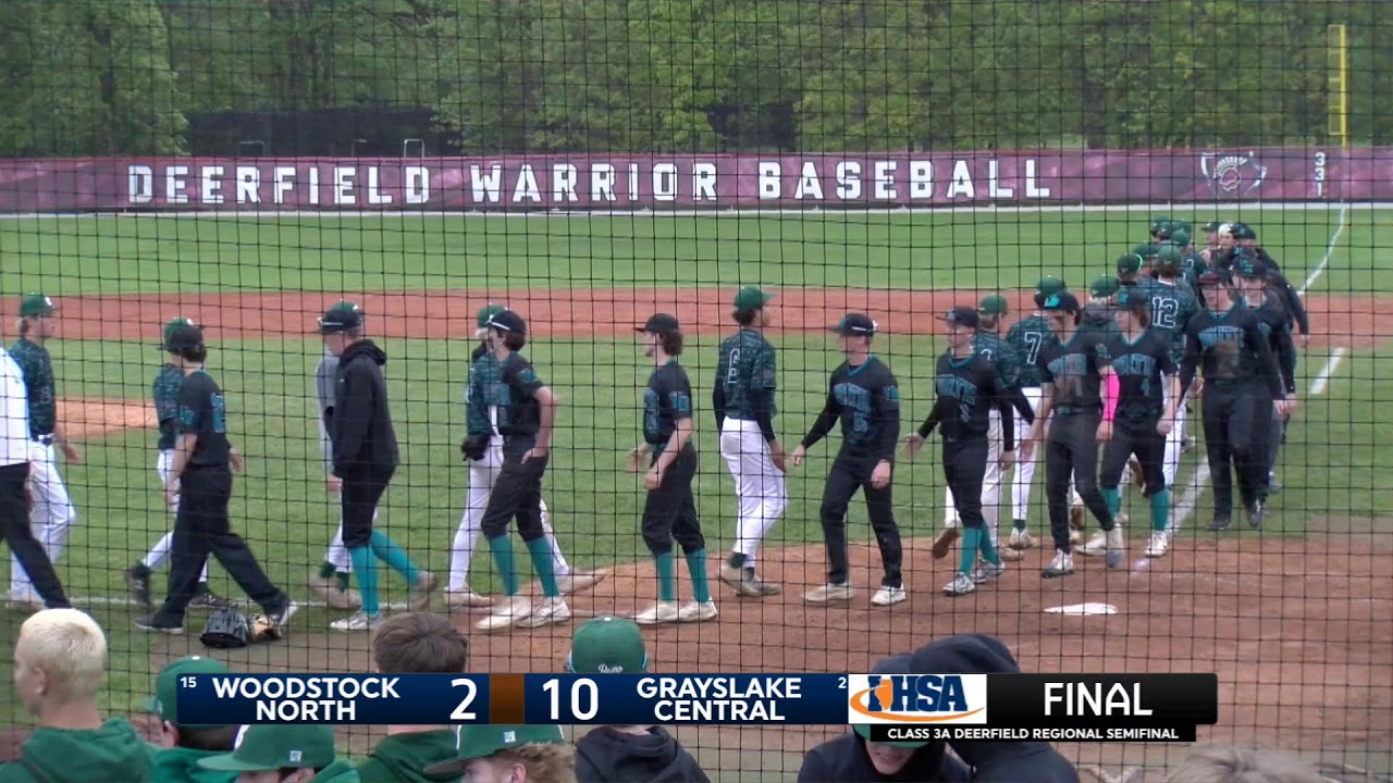 IHSA Baseball Regional Semifinal Game 1 - YouTube