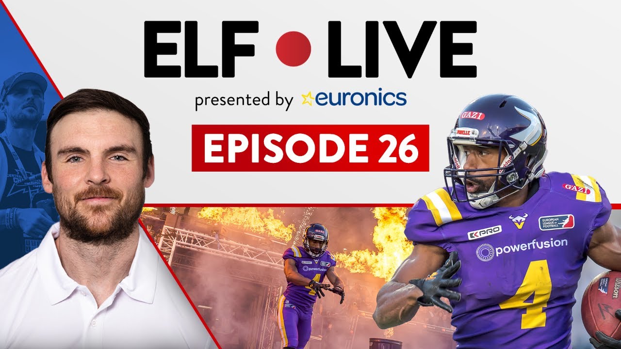 ELF Live EP26: Week 5 Preview and Live Interview with WR Jordan Bouah ...