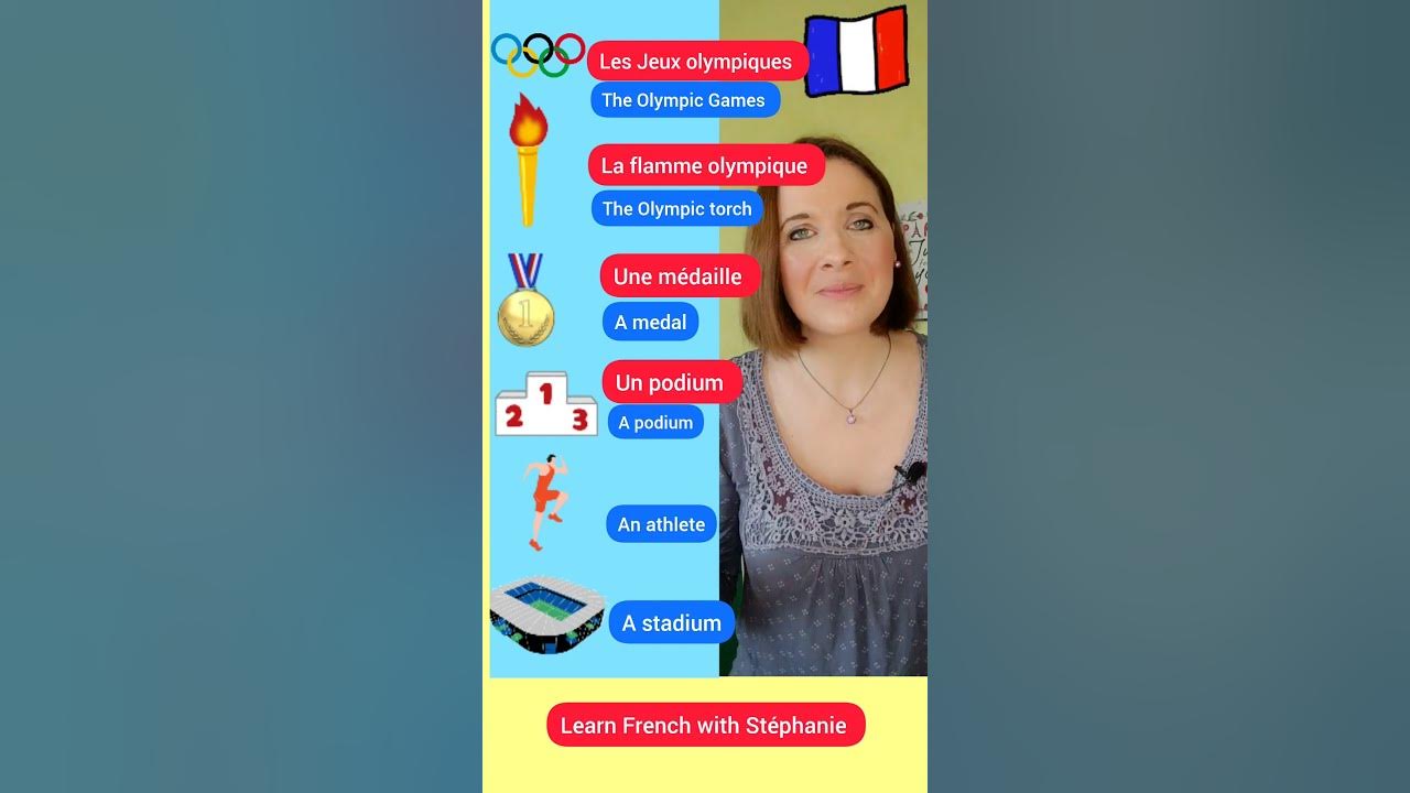 Learn French Olympics _ French vocabulary about Oympic Games - YouTube