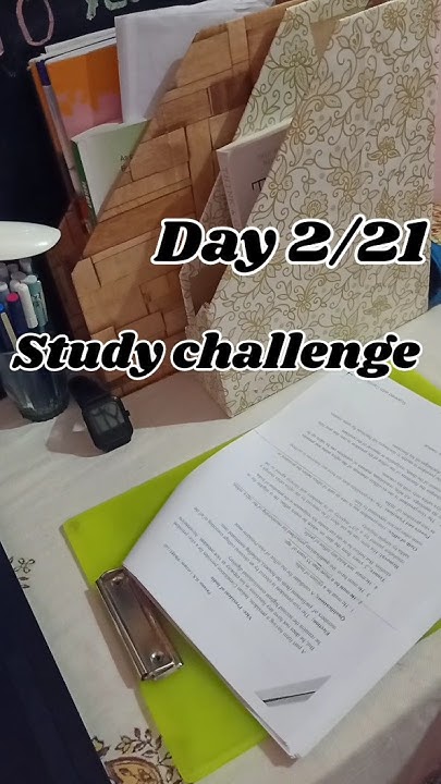 day 2/21 day Study challenge #21daychallenge #study #studymotivation #aspirantlife #challenge # ...
