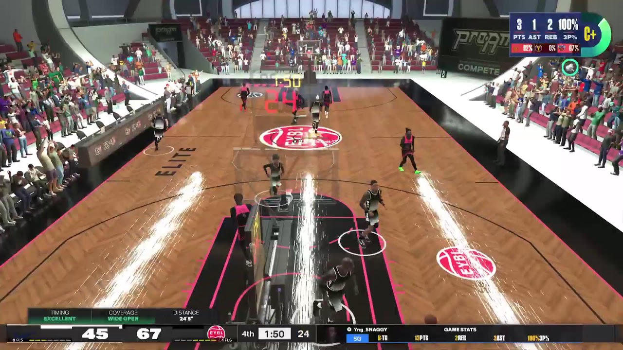 NBA 2K24 Season 5 PRO AM!! Top Ranked Team - YouTube