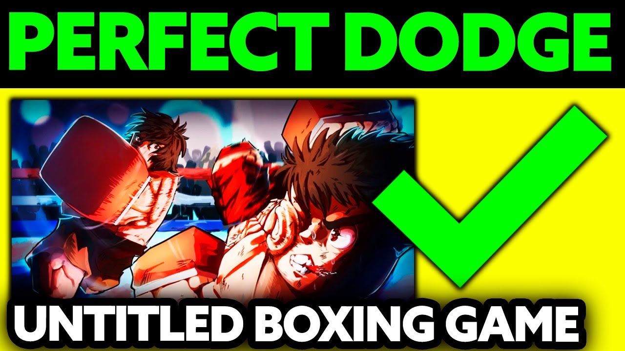How To Perfect Dodge in Untitled Boxing Game Roblox (2025) - YouTube
