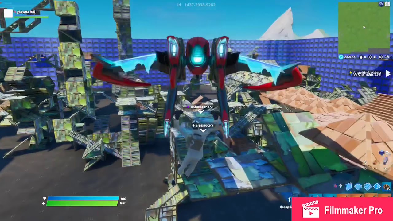Fortnite: gameplay in creative - YouTube